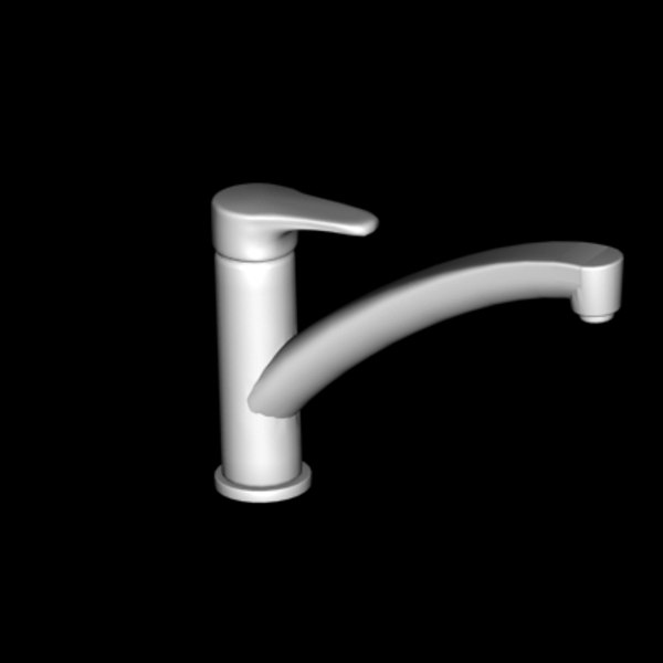 kitchen tap 3d model
