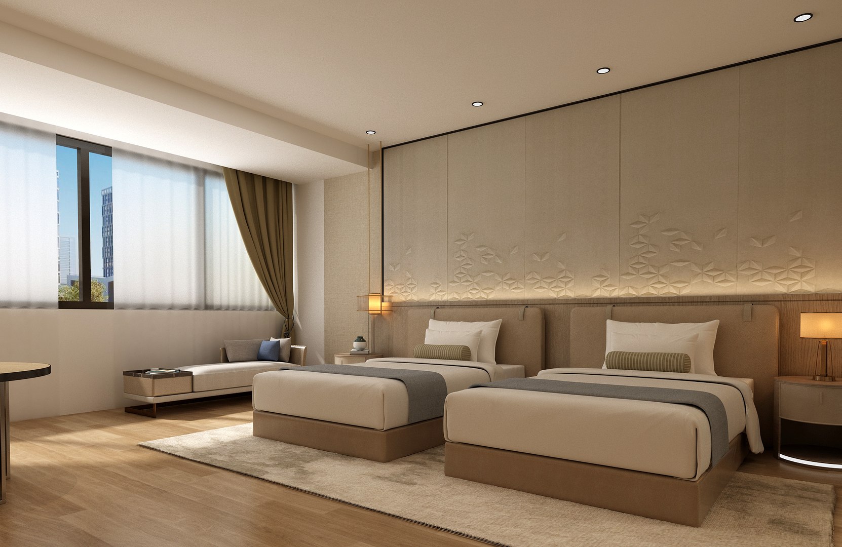 Hotel Room 09 3D Model - TurboSquid 2233923