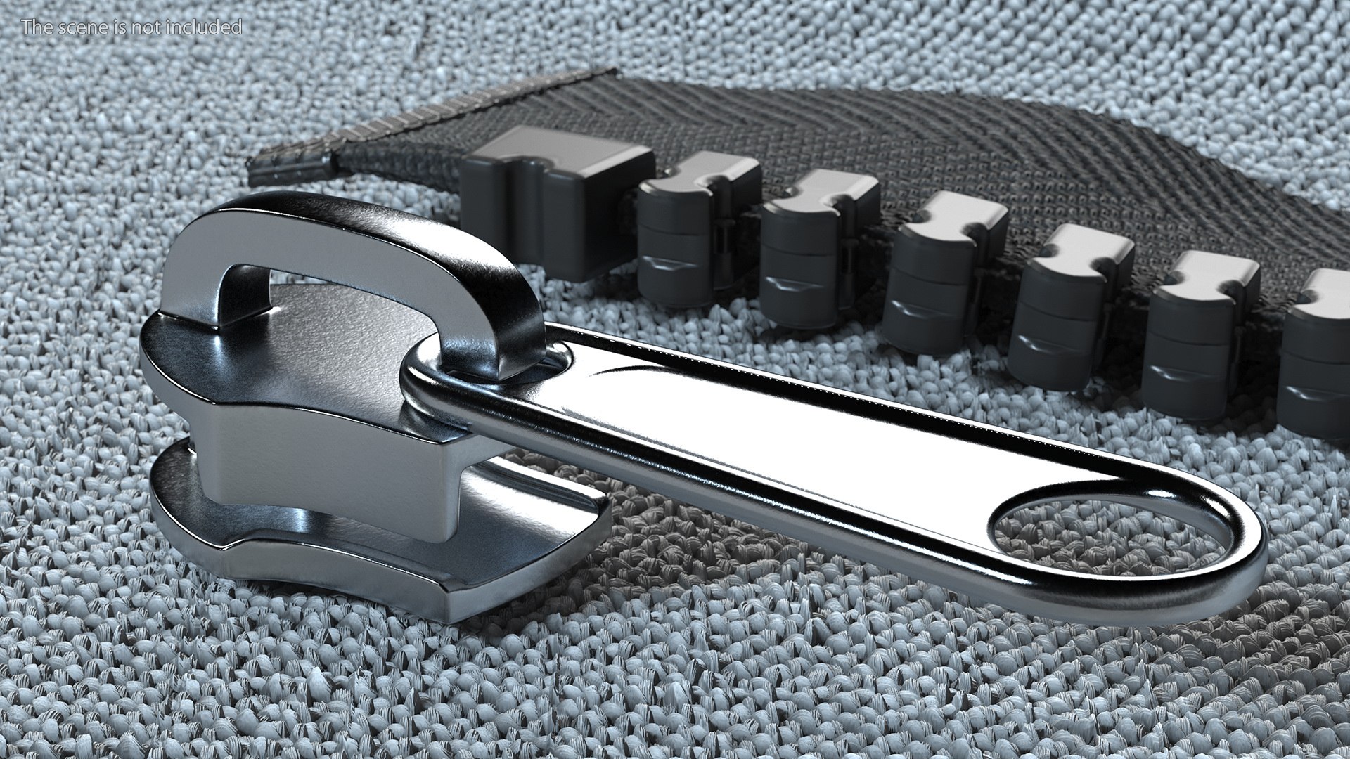 Metal Long Pull Slider Model - TurboSquid 1821183