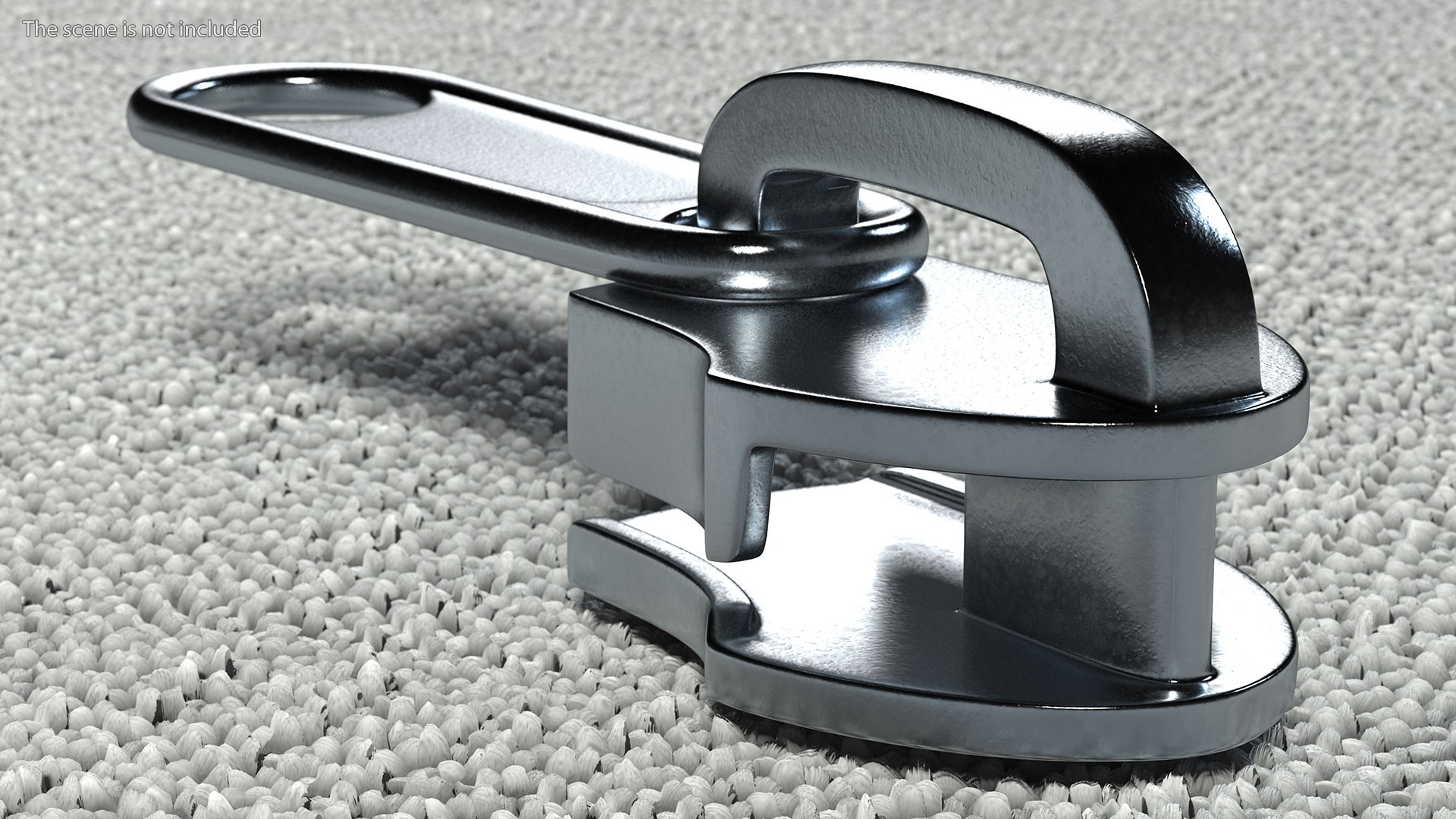 Metal Long Pull Slider Model - TurboSquid 1821183