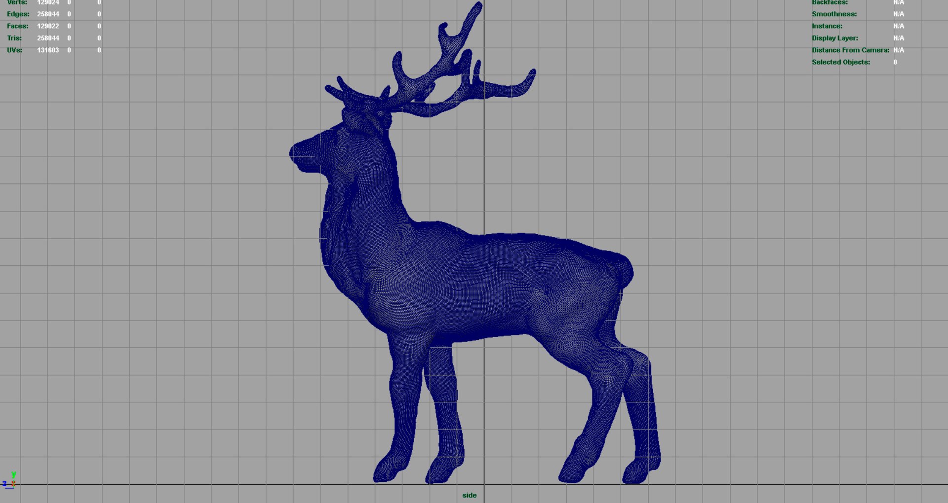 3D Model Realistic Deer - TurboSquid 1397524