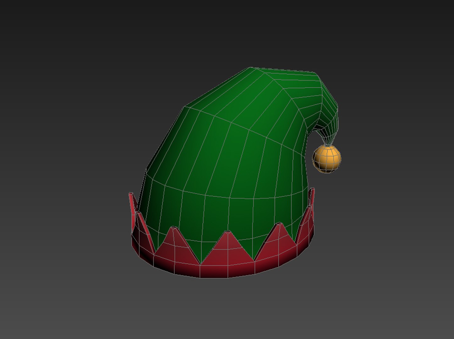 Elf Hat 3D Model - TurboSquid 1392654