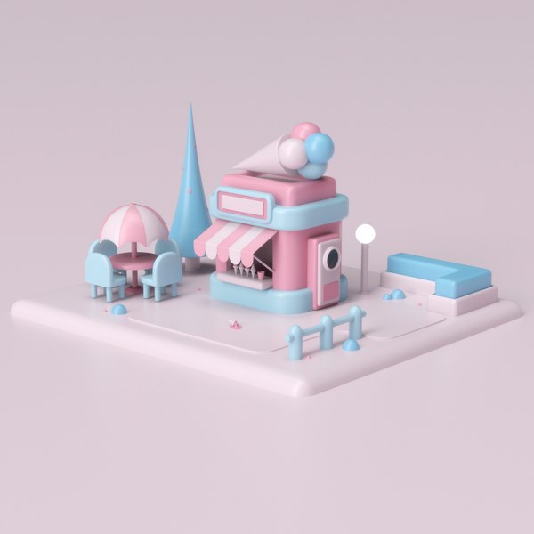 Concession Stand 3D Models for Download | TurboSquid