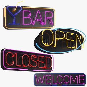Free 3D Neon-Sign Models | TurboSquid