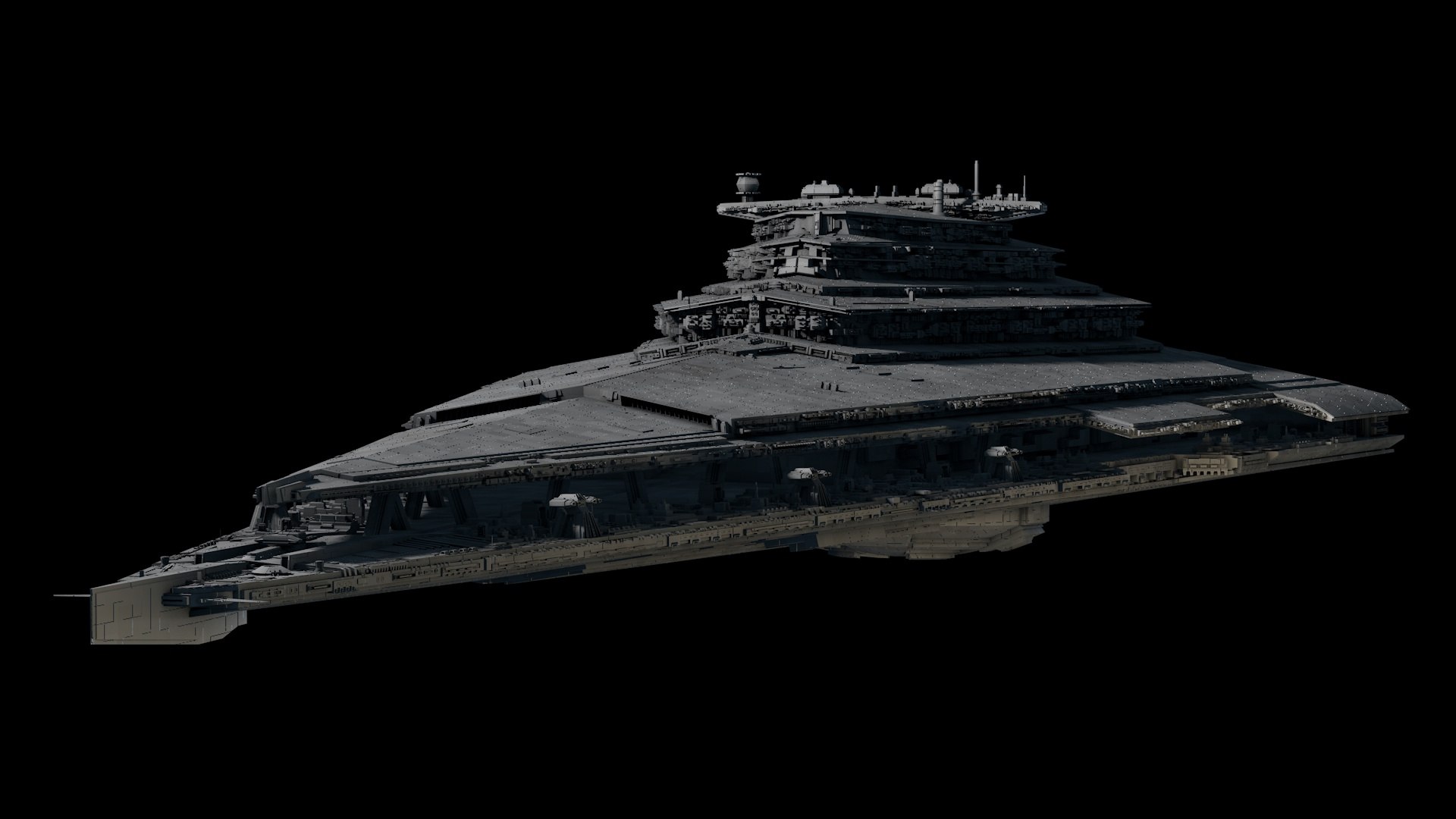 3D Star Destroyer Order Model - TurboSquid 1189955