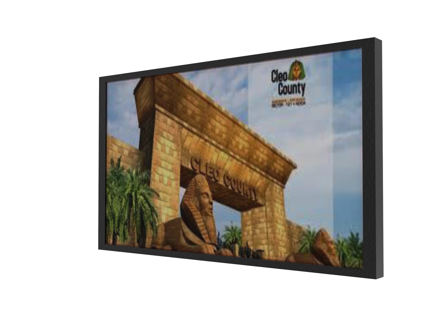 Cleo County Poster 3D - TurboSquid 2172794