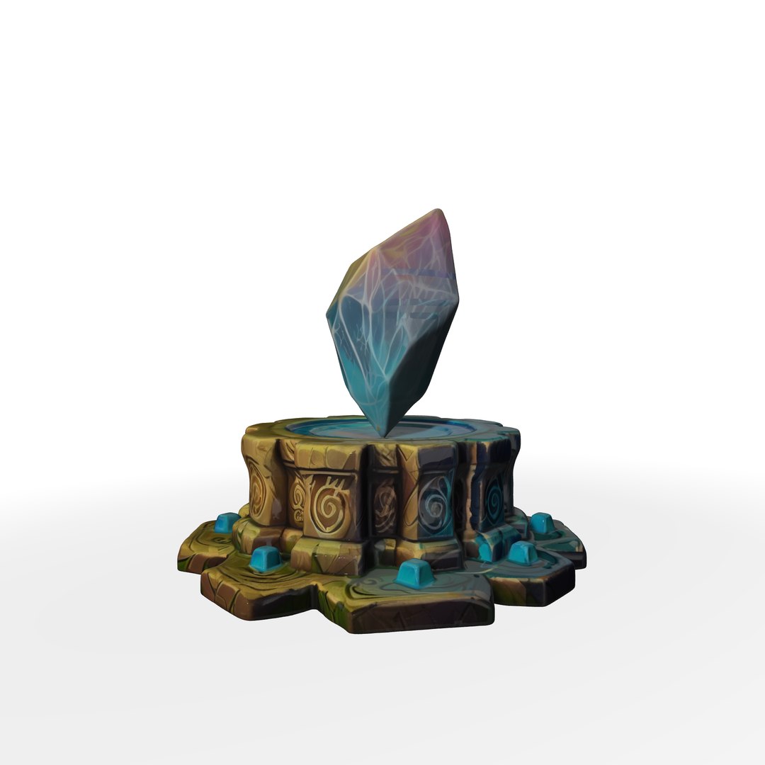 Ethereal Crystal Shrine 3D Model - TurboSquid 2318656