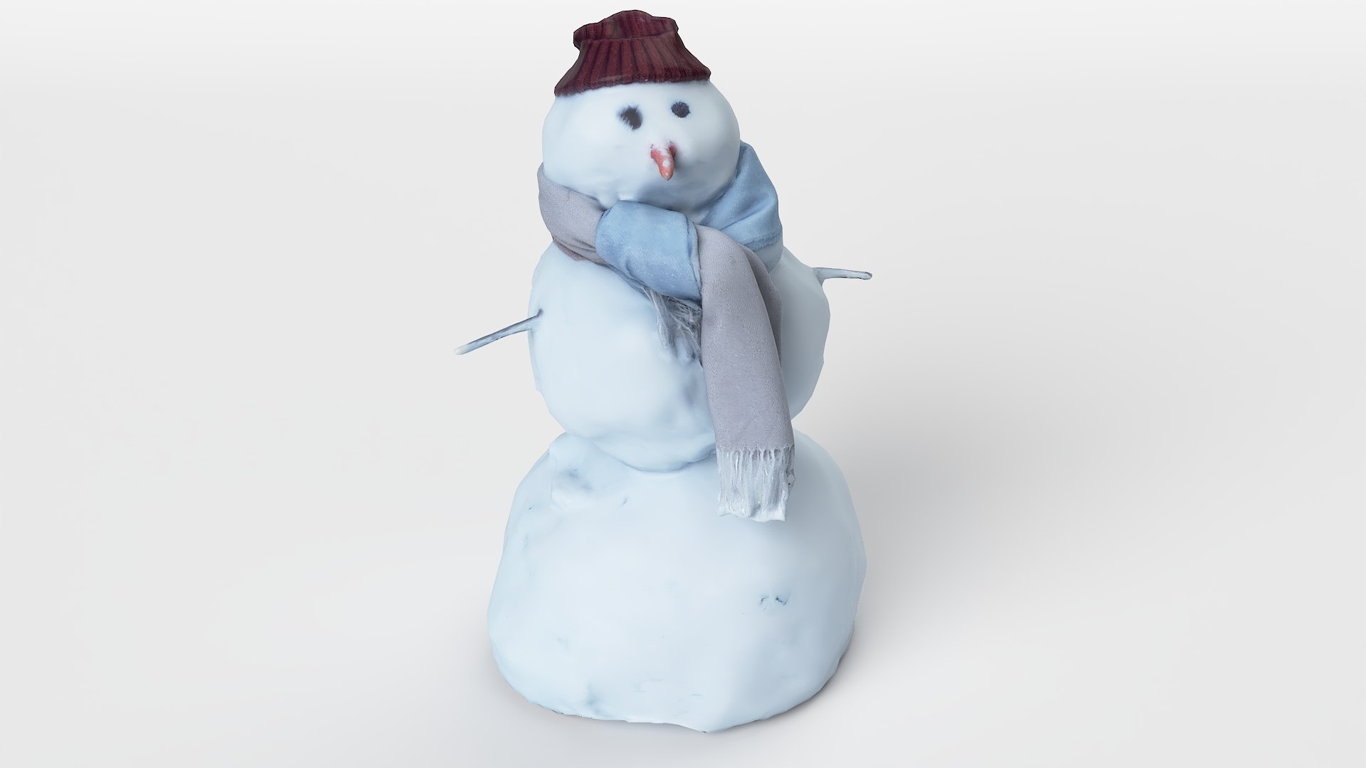 Snowman 04 3D Model - TurboSquid 2160626