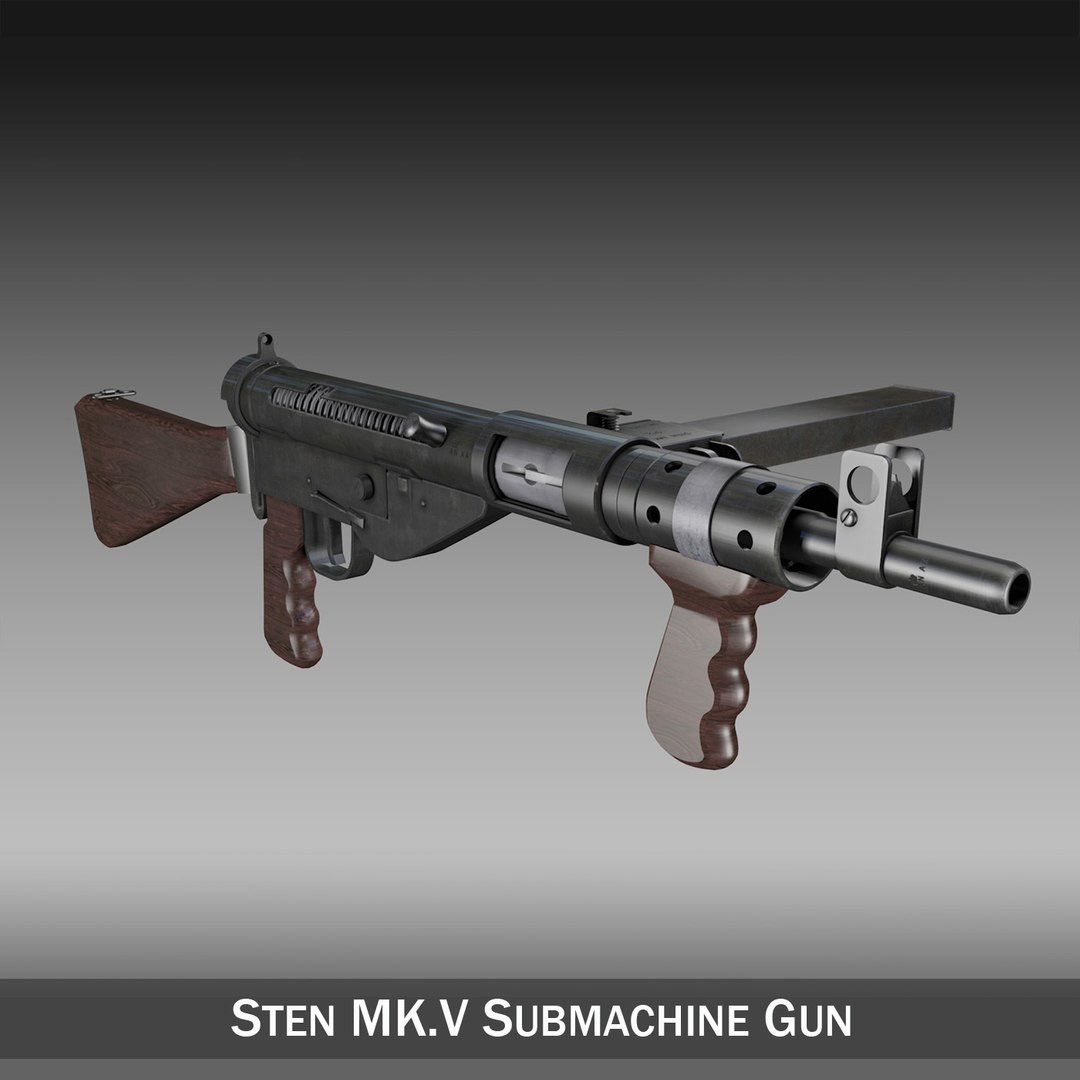 Obj Sten Mk V Gun