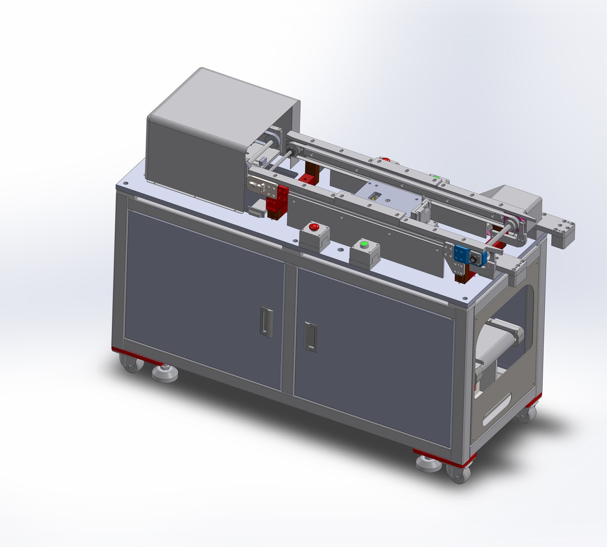 Automotive Assembly Line Lift System 3D Model - TurboSquid 1835504