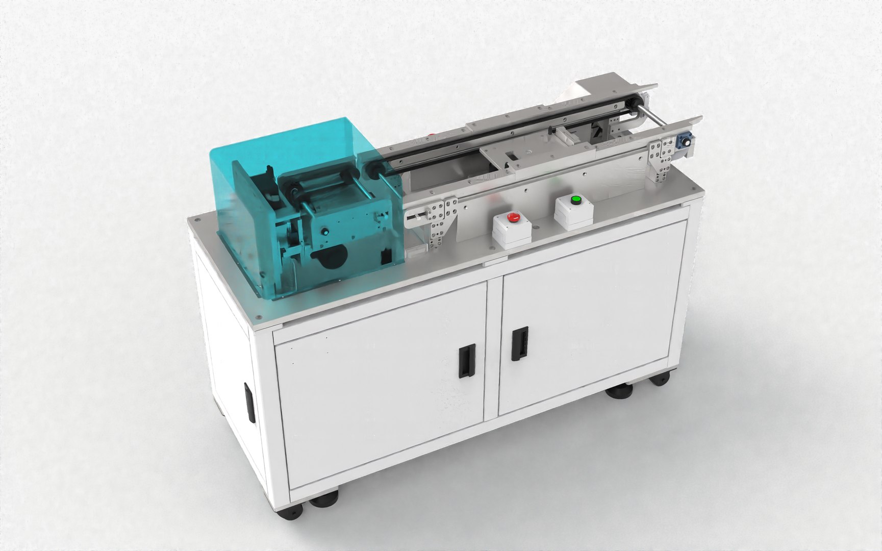 Automotive Assembly Line Lift System 3D Model - TurboSquid 1835504