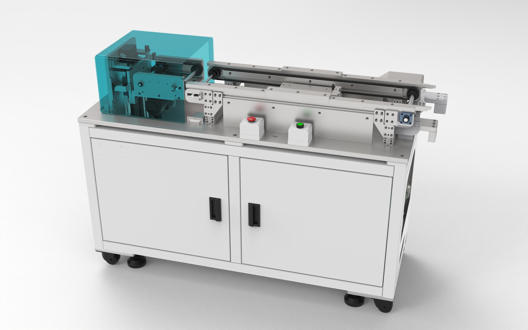 Automotive Assembly Line Lift System 3D Model - TurboSquid 1835504