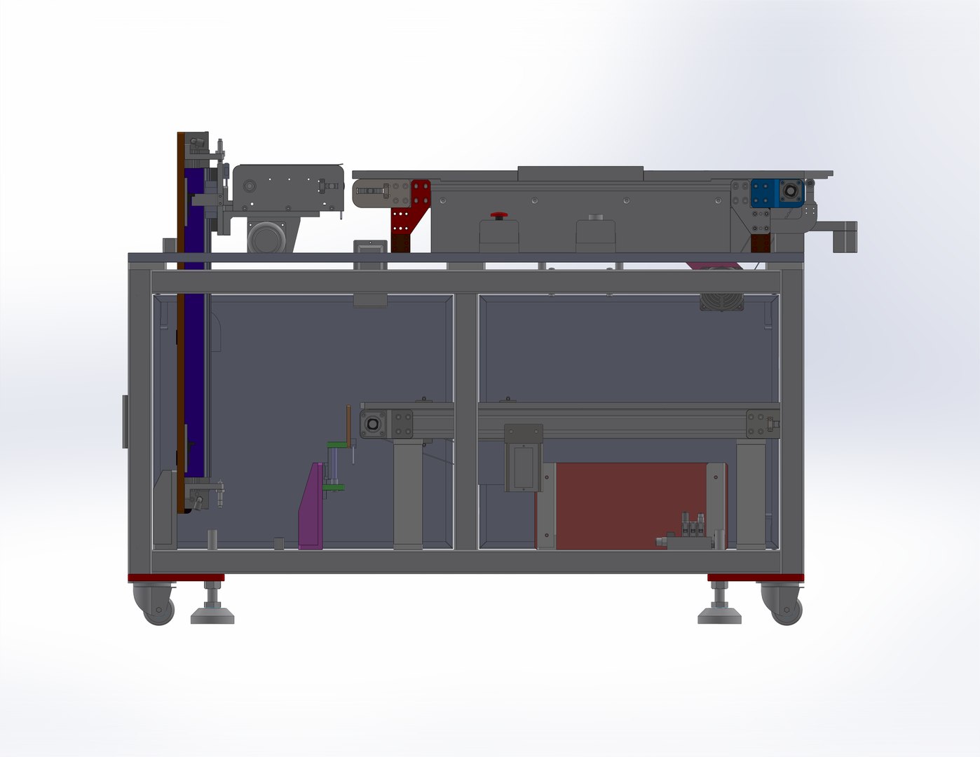 Automotive Assembly Line Lift System 3D Model - TurboSquid 1835504