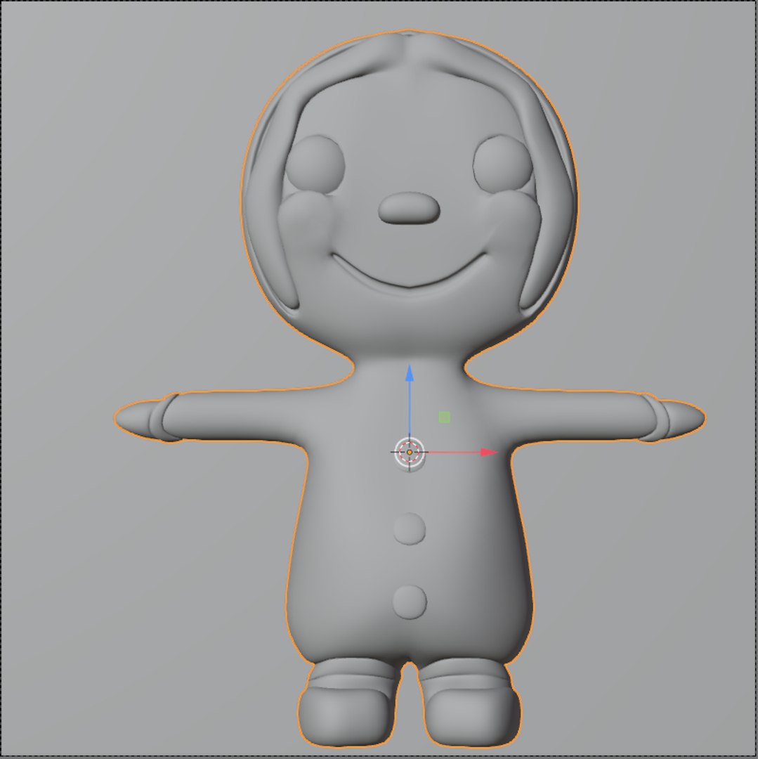 3D Gingerbread Man - TurboSquid 1972602