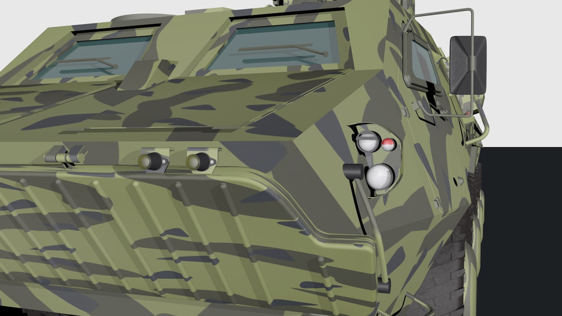 Btr - 4 3d C4d