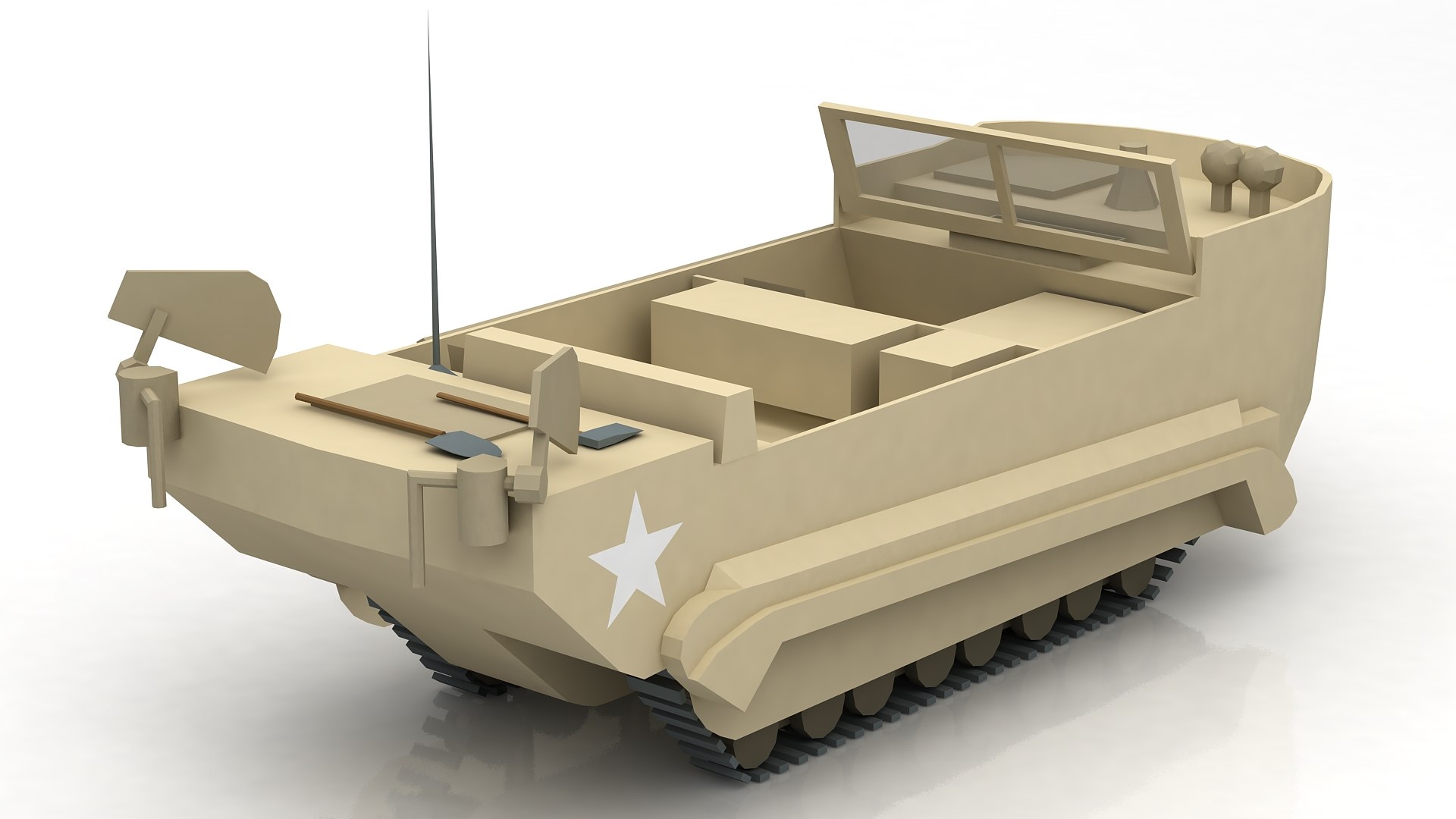 M29 Weasel Military Tank 3D model - TurboSquid 1787881