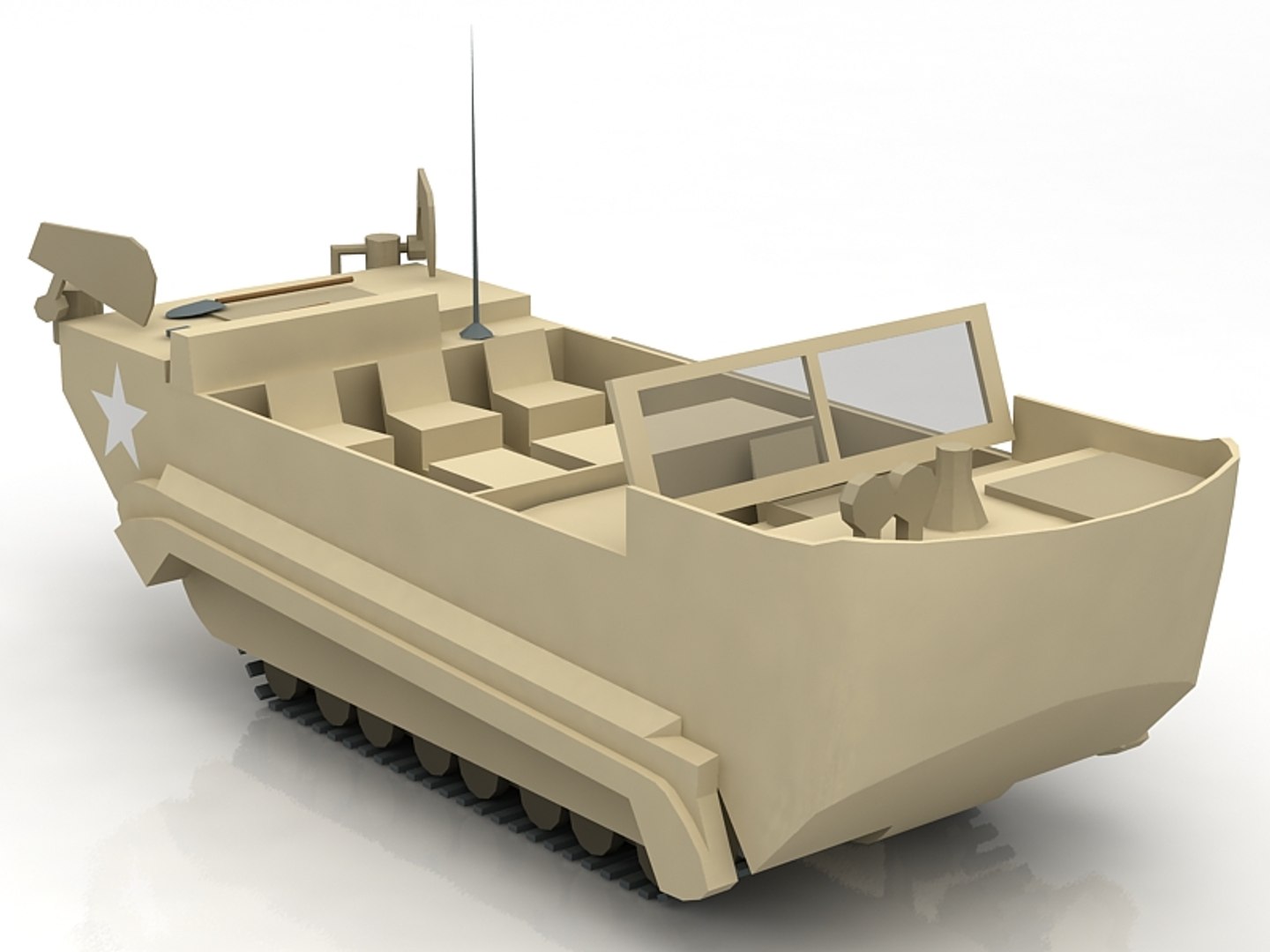 M29 Weasel Military Tank 3D model - TurboSquid 1787881