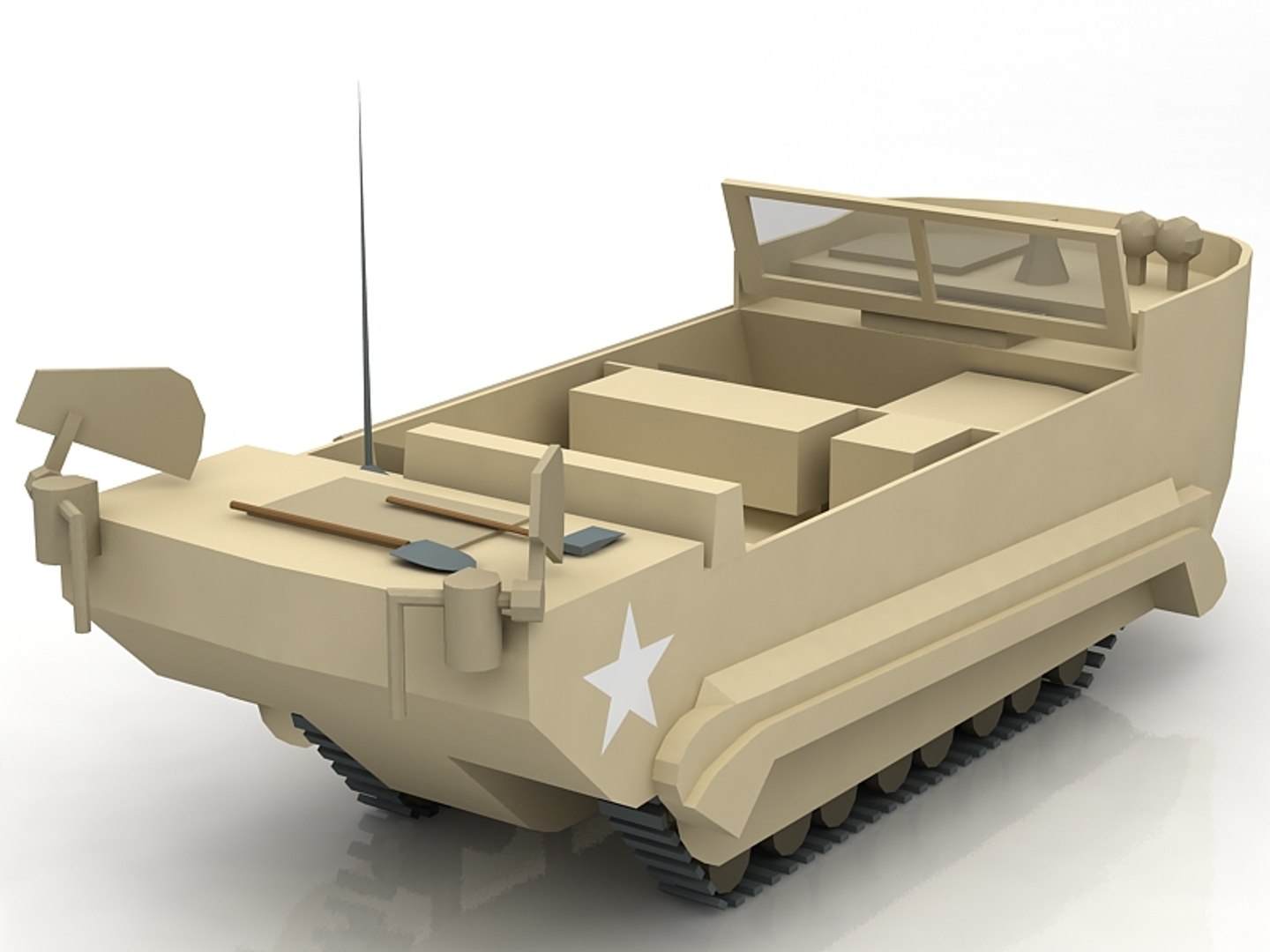 M29 Weasel Military Tank 3D model - TurboSquid 1787881