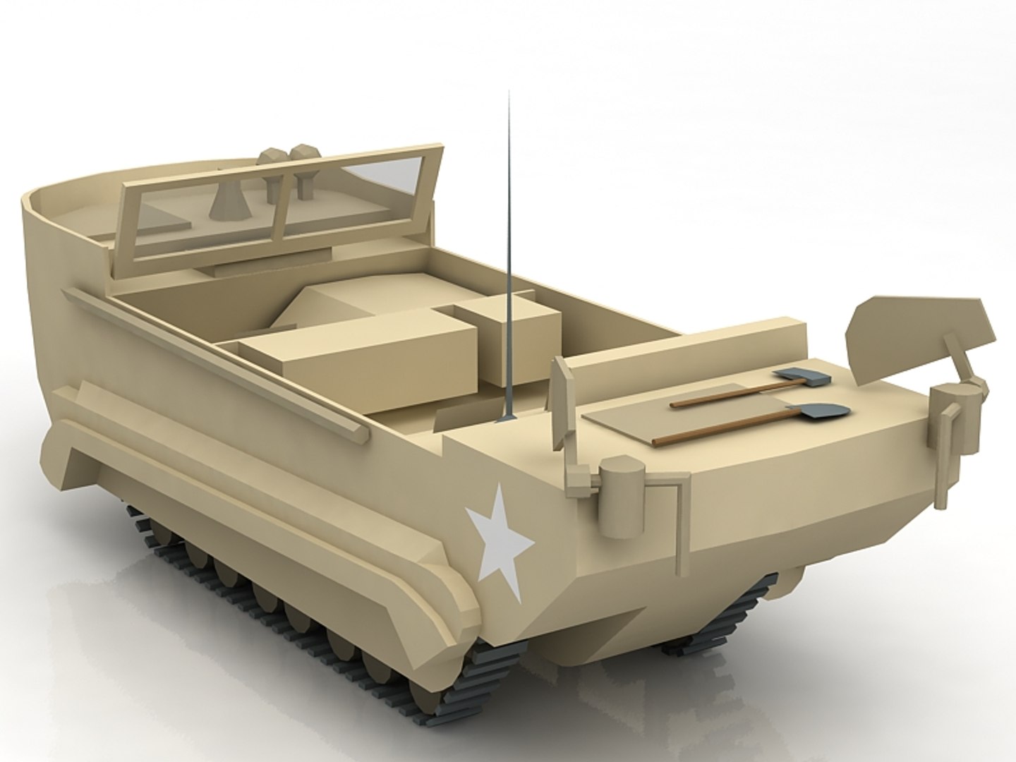 M29 Weasel Military Tank 3D model - TurboSquid 1787881