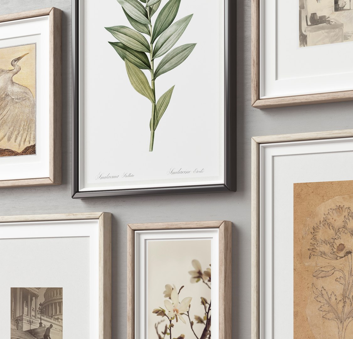 3D Picture Frames Set-541 - TurboSquid 2276079