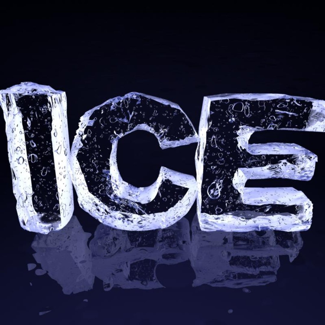 Ice Cubes 3d Model