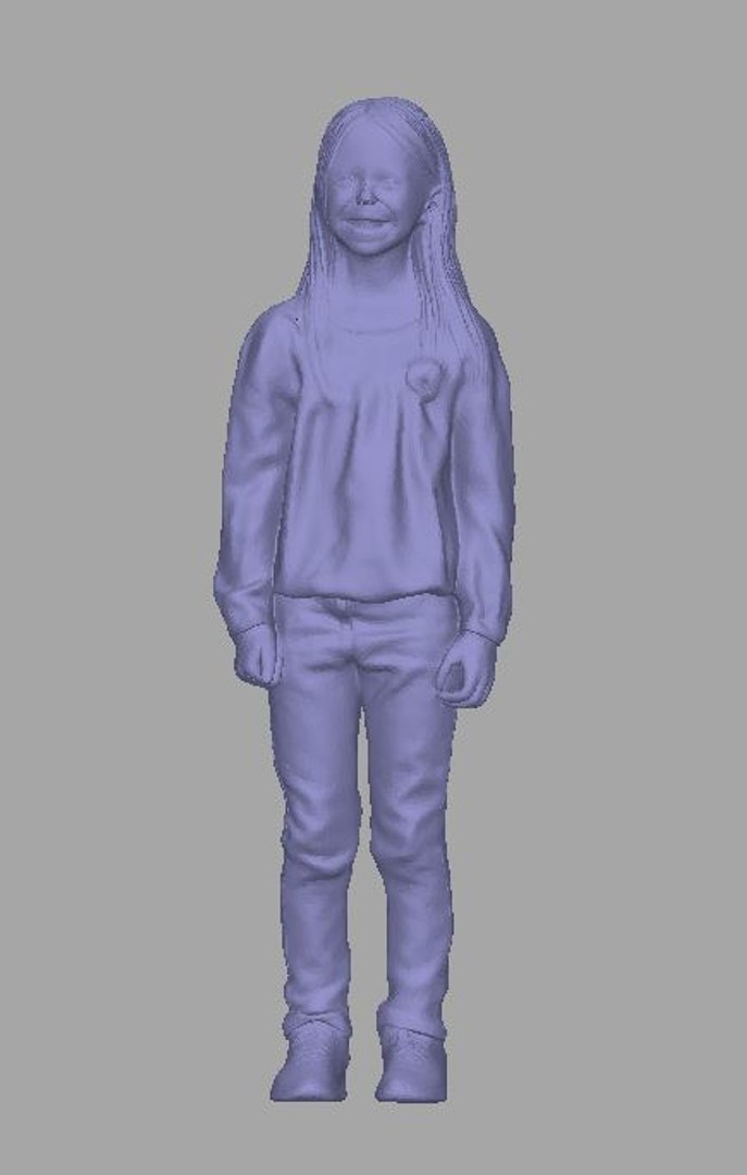 Scanned Child 3D Model - TurboSquid 1502765