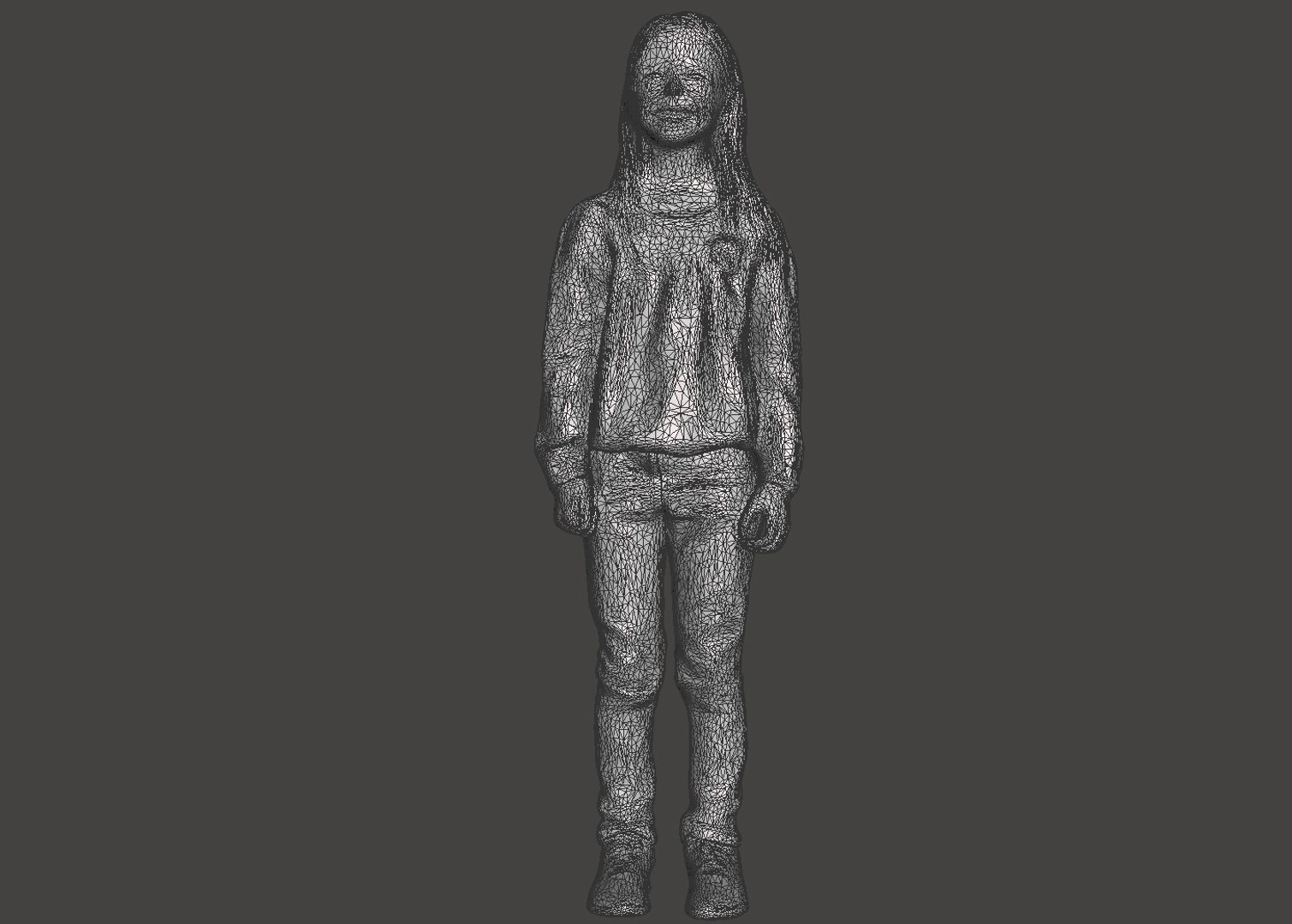 Scanned Child 3D Model - TurboSquid 1502765