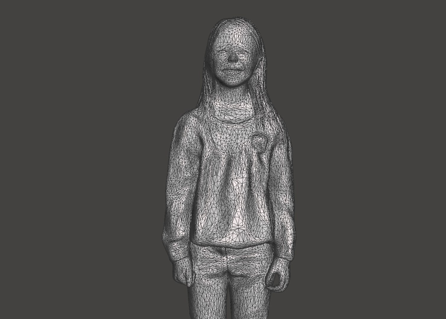 Scanned Child 3D Model - TurboSquid 1502765