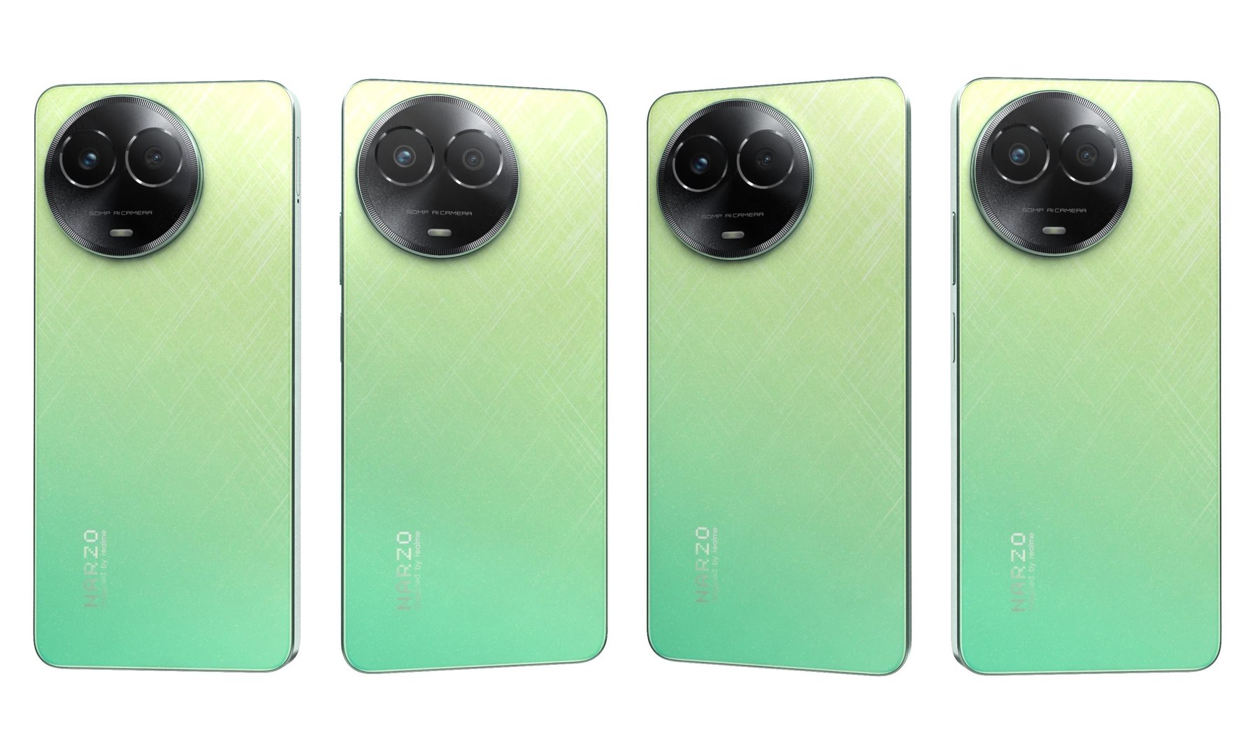 Realme Narzo 60X 5G All Colors 3D Model - TurboSquid 2133634