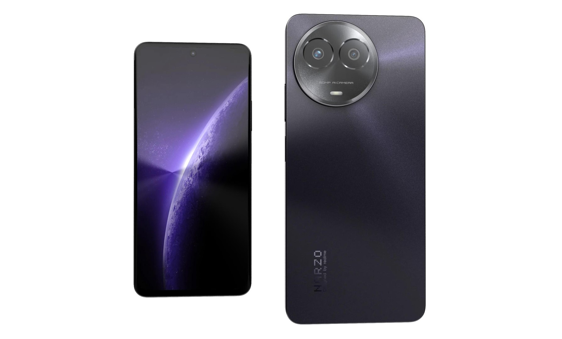 Realme Narzo 60X 5G All Colors 3D Model - TurboSquid 2133634