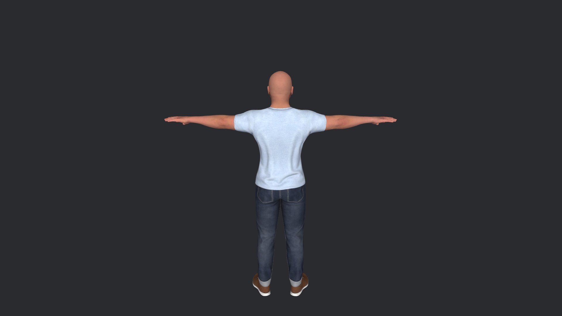 3D Model Dwayne Johnson-The Rock Hyper Realistic Full Body Fully Rigged ...