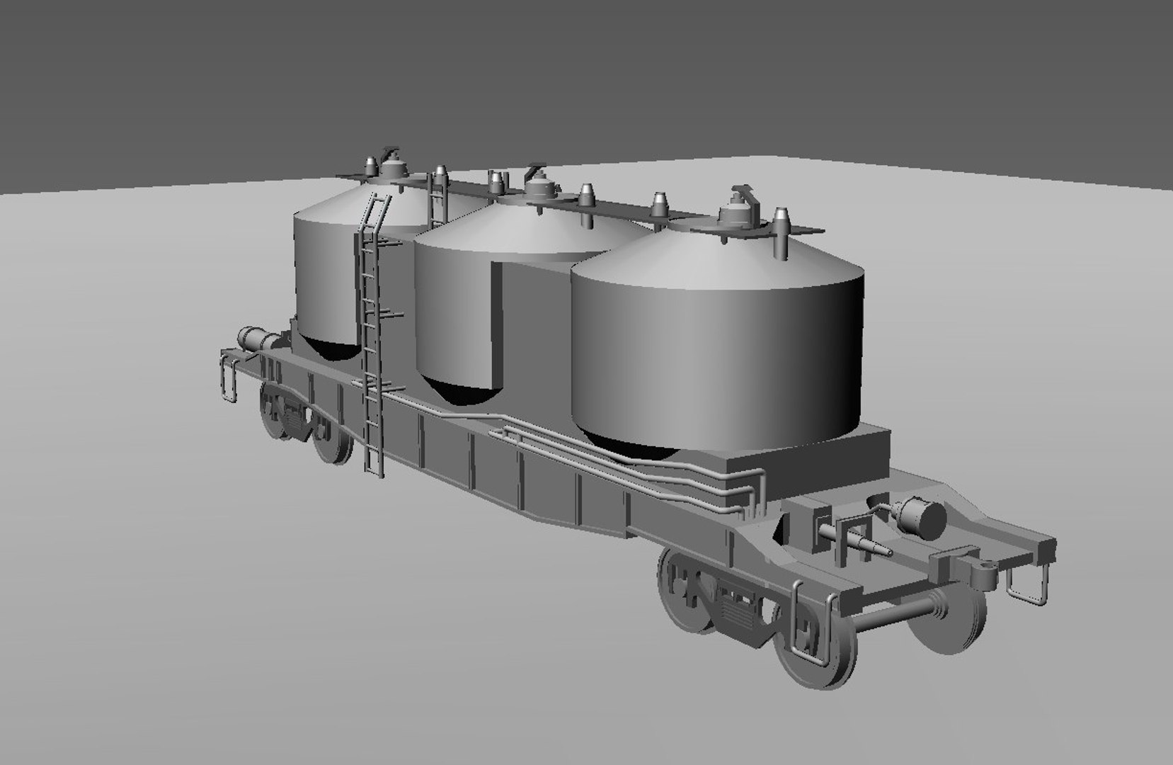3d Tanker Solid Model