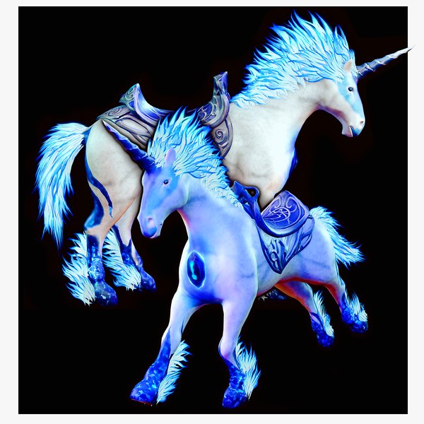 Horse Fantasy Animal Animated RIGGED 3D 모델 - TurboSquid 2064357