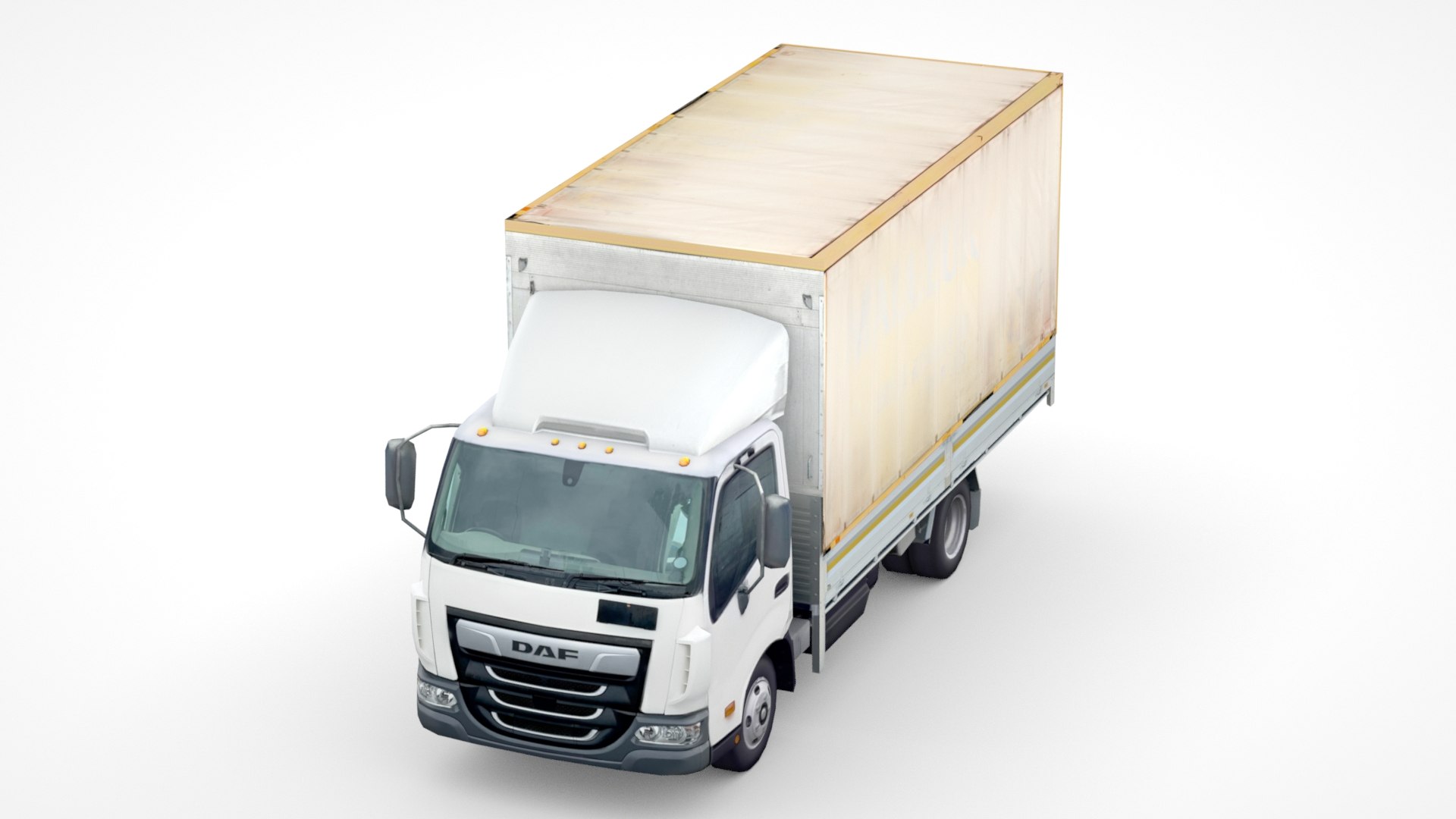 DAF LF Box Truck 2020 Model - TurboSquid 2001504