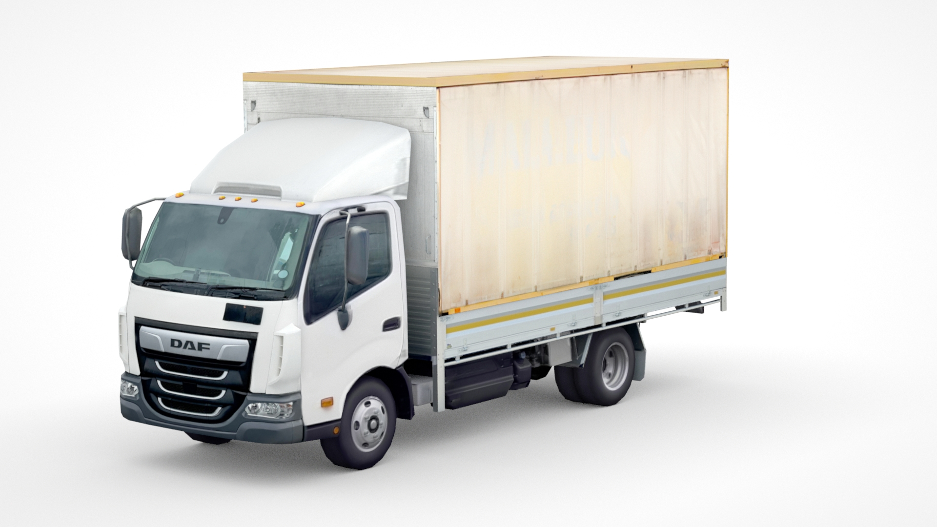 DAF LF Box Truck 2020 Model - TurboSquid 2001504