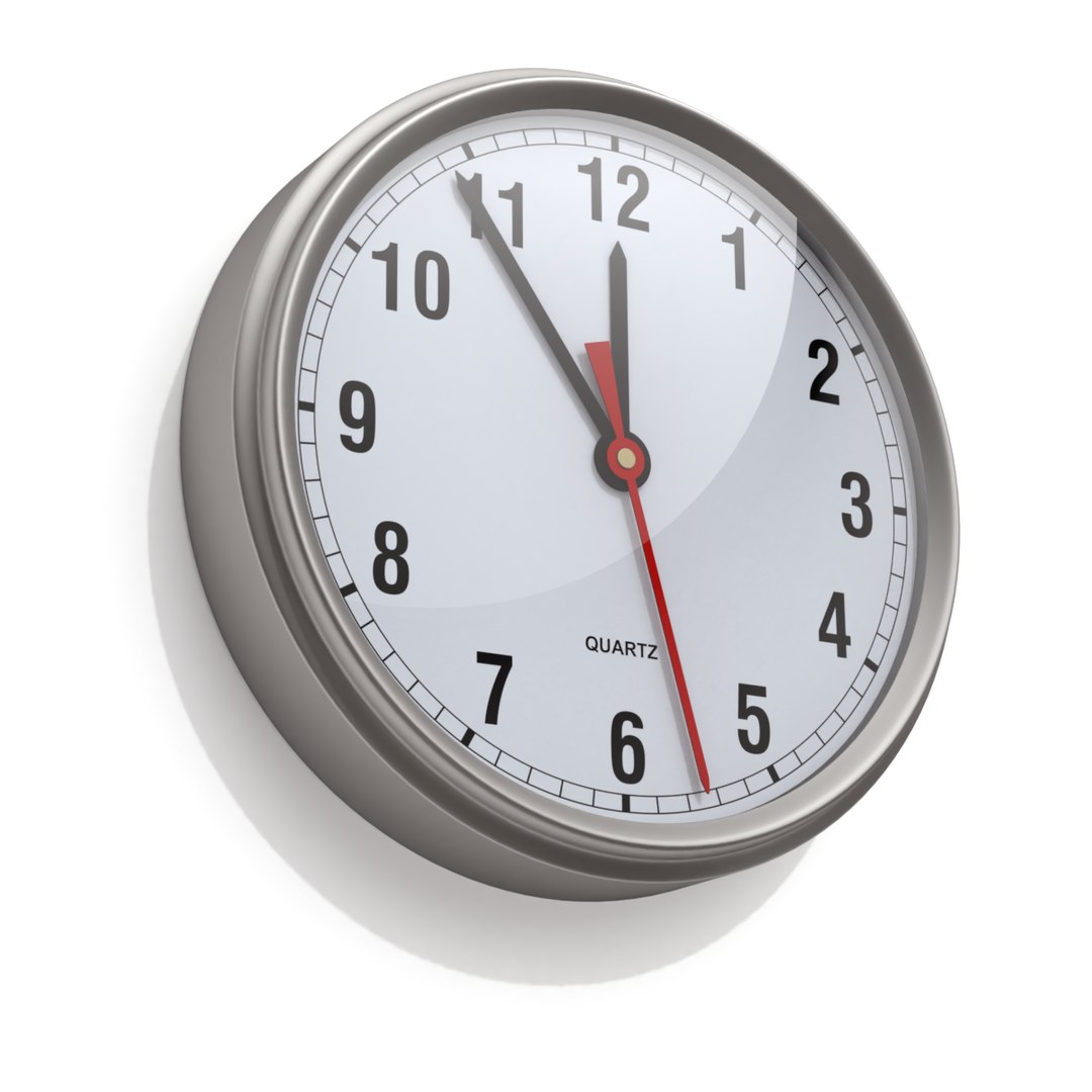 3D Arabic Clock Numeral Model - TurboSquid 1235077