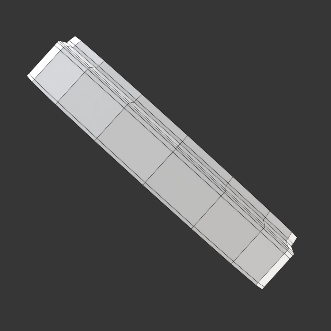 3D Arabic Clock Numeral Model - TurboSquid 1235077