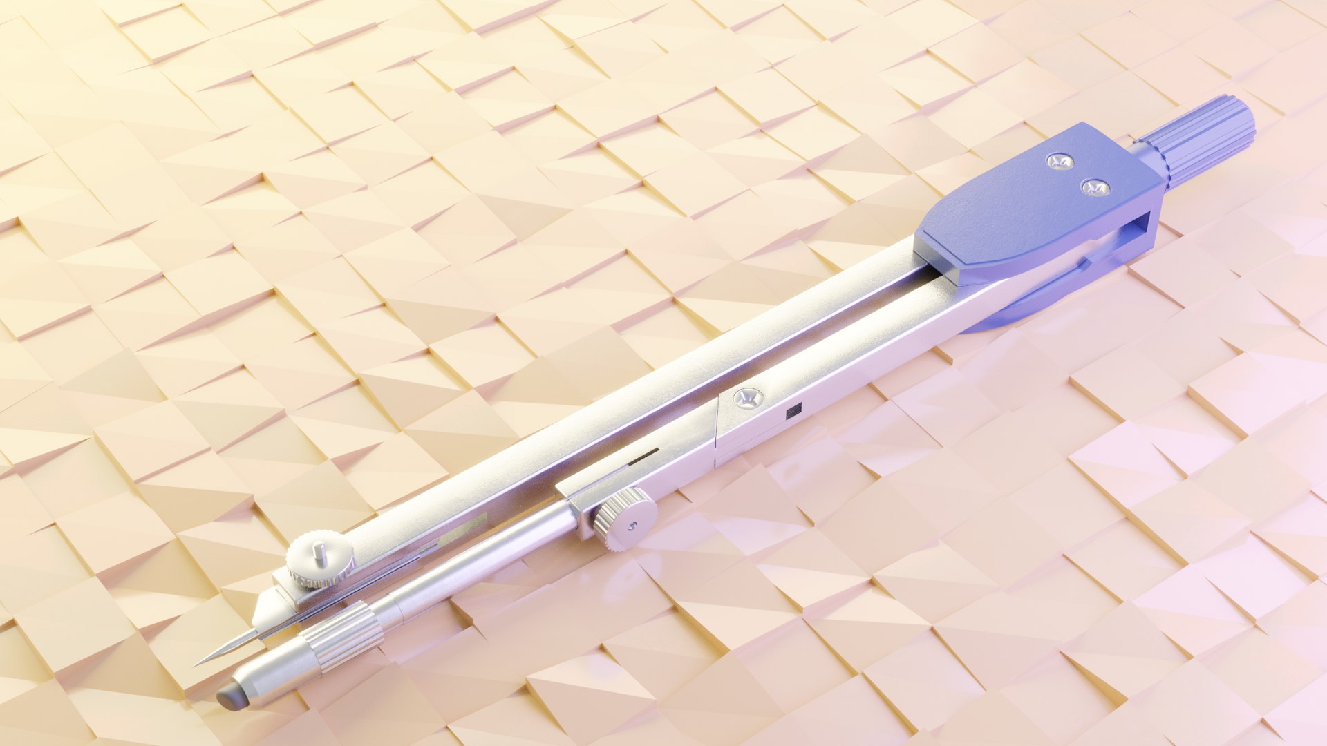 3D Drawing Compass - TurboSquid 1974194