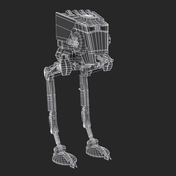 3ds max at-st walker