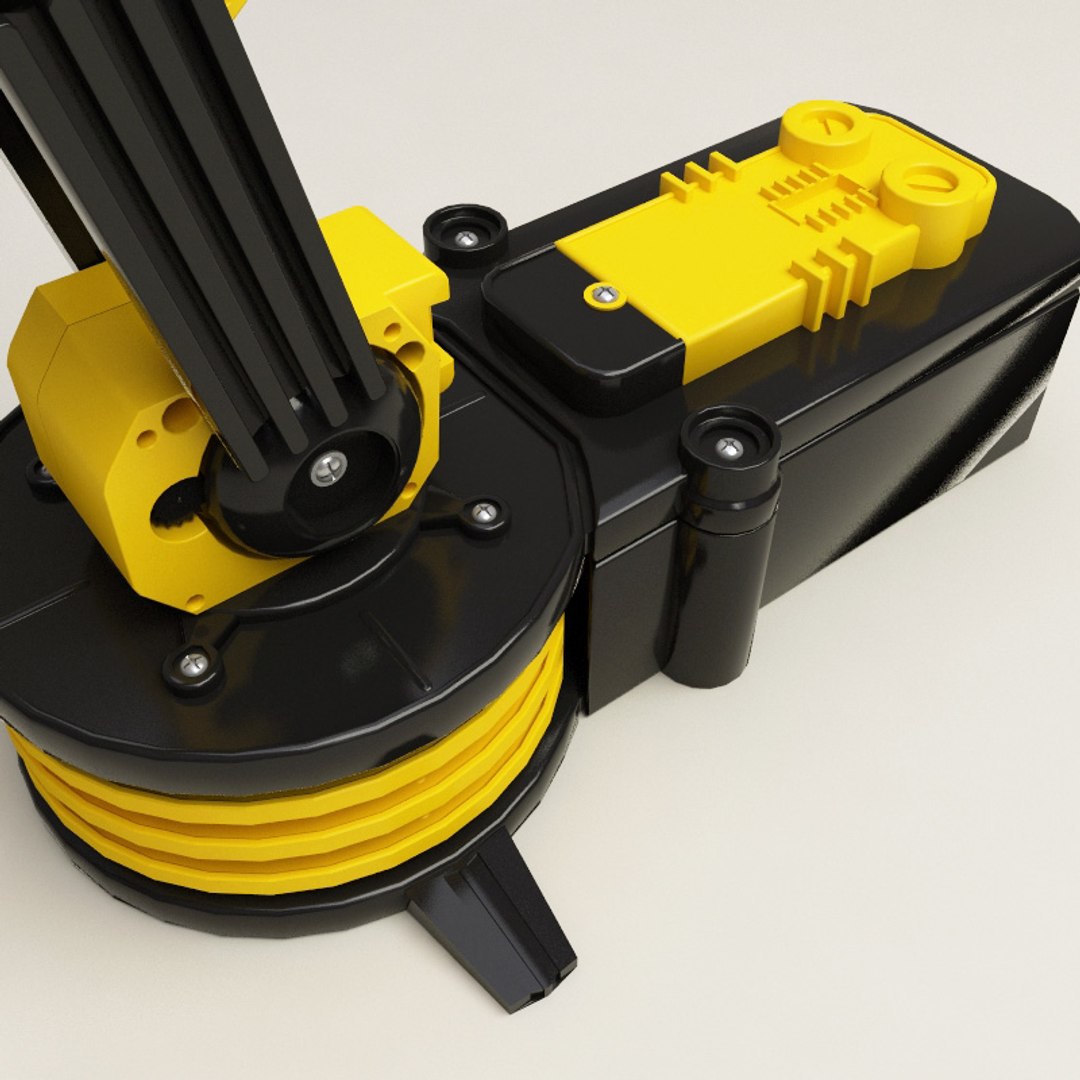 3ds max edge robotic arm kit
