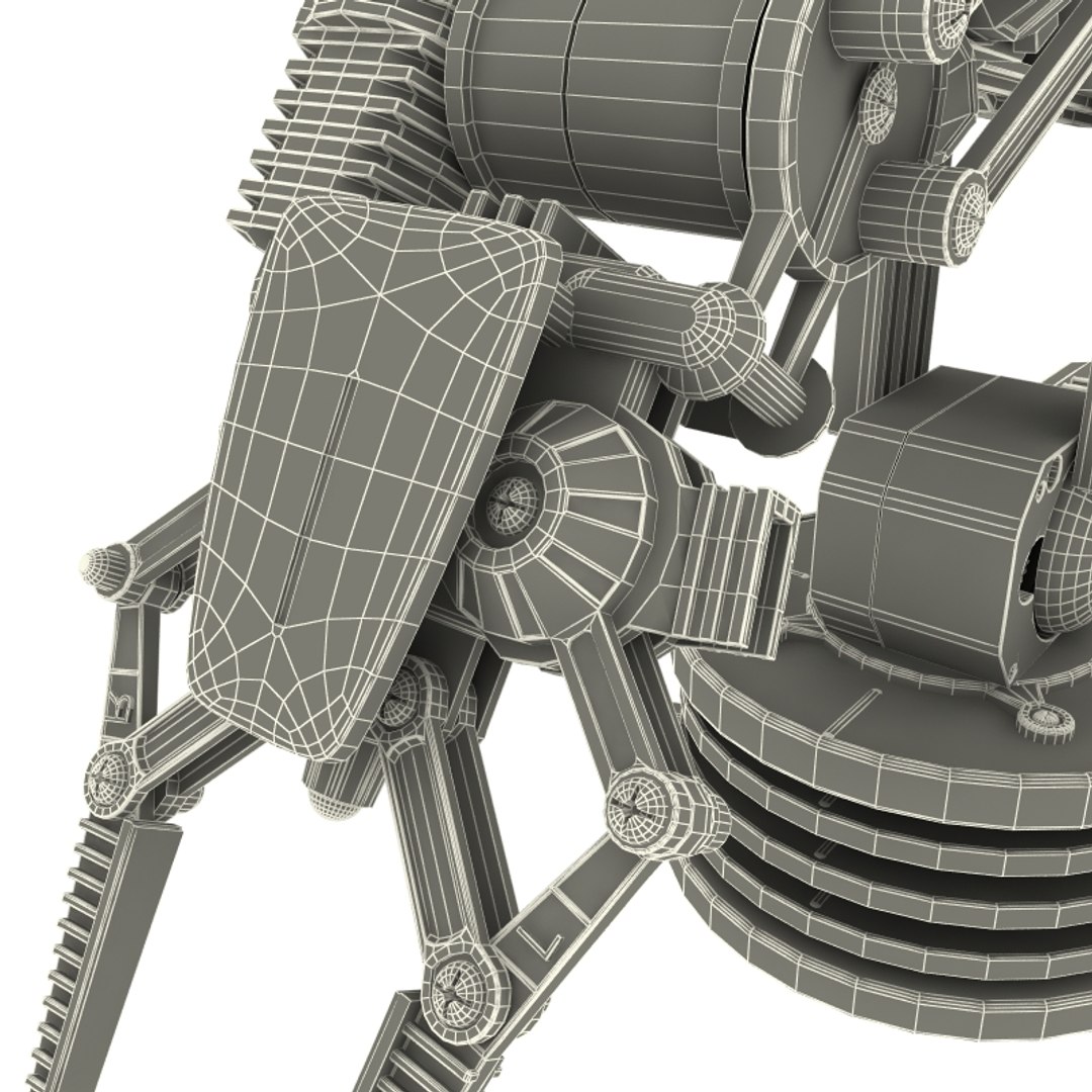 3ds max edge robotic arm kit