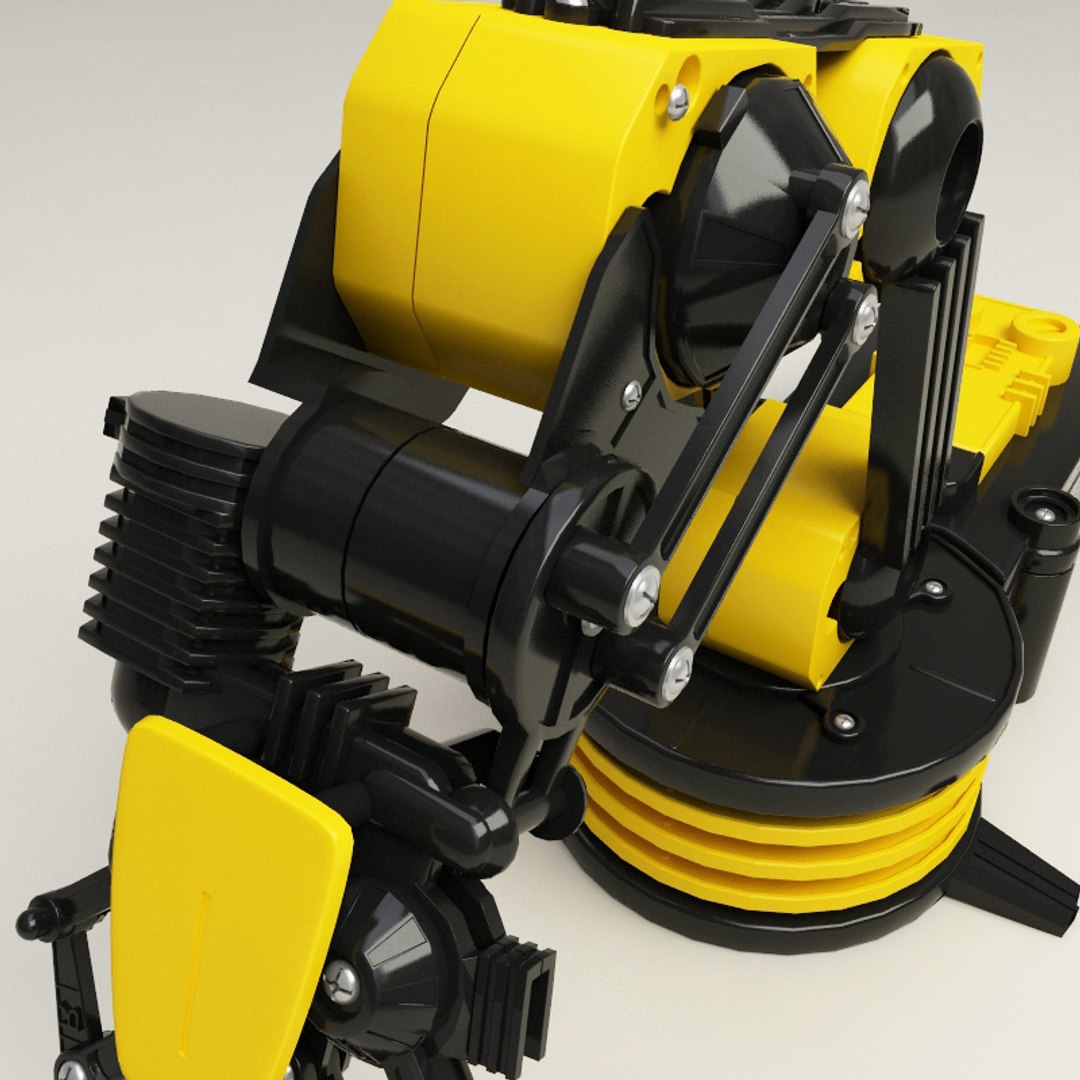 3ds max edge robotic arm kit
