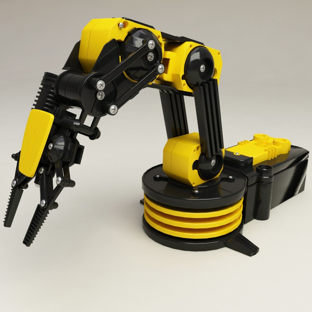 3ds max edge robotic arm kit