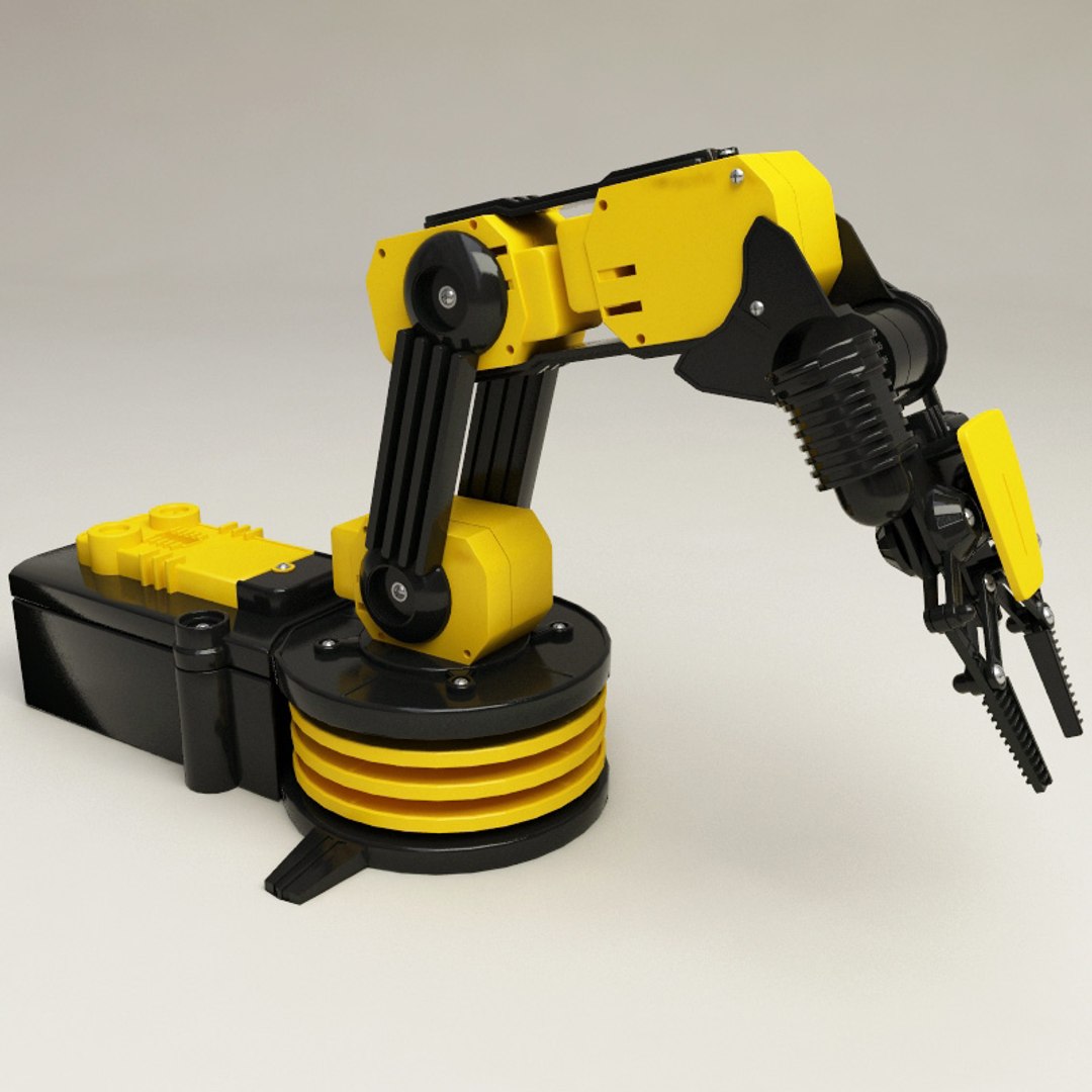 3ds max edge robotic arm kit