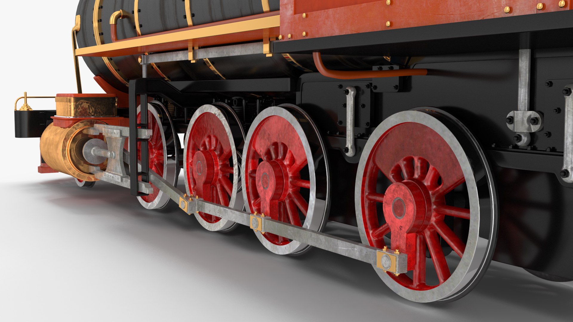 3D Steam Locomotive - TurboSquid 2147277