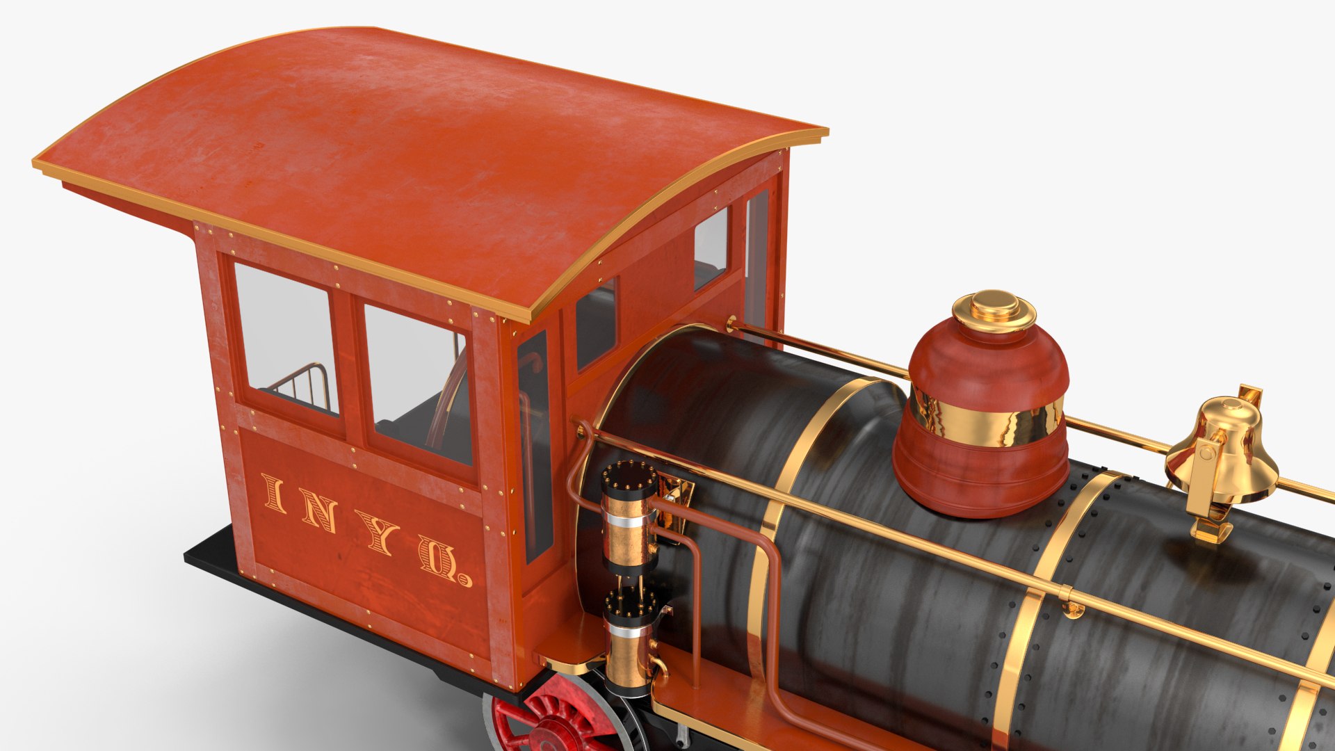 3D Steam Locomotive - TurboSquid 2147277
