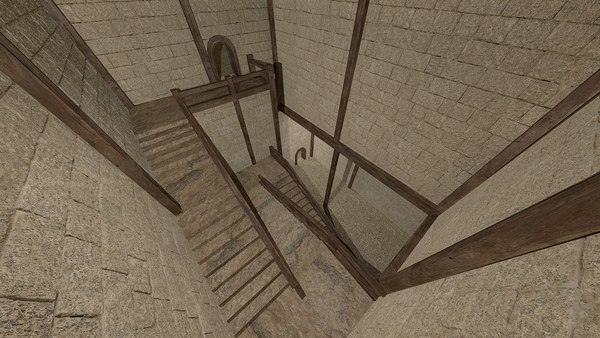 중세 성 3D 모델 - TurboSquid 1844561