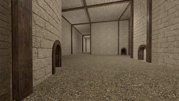 중세 성 3D 모델 - TurboSquid 1844561