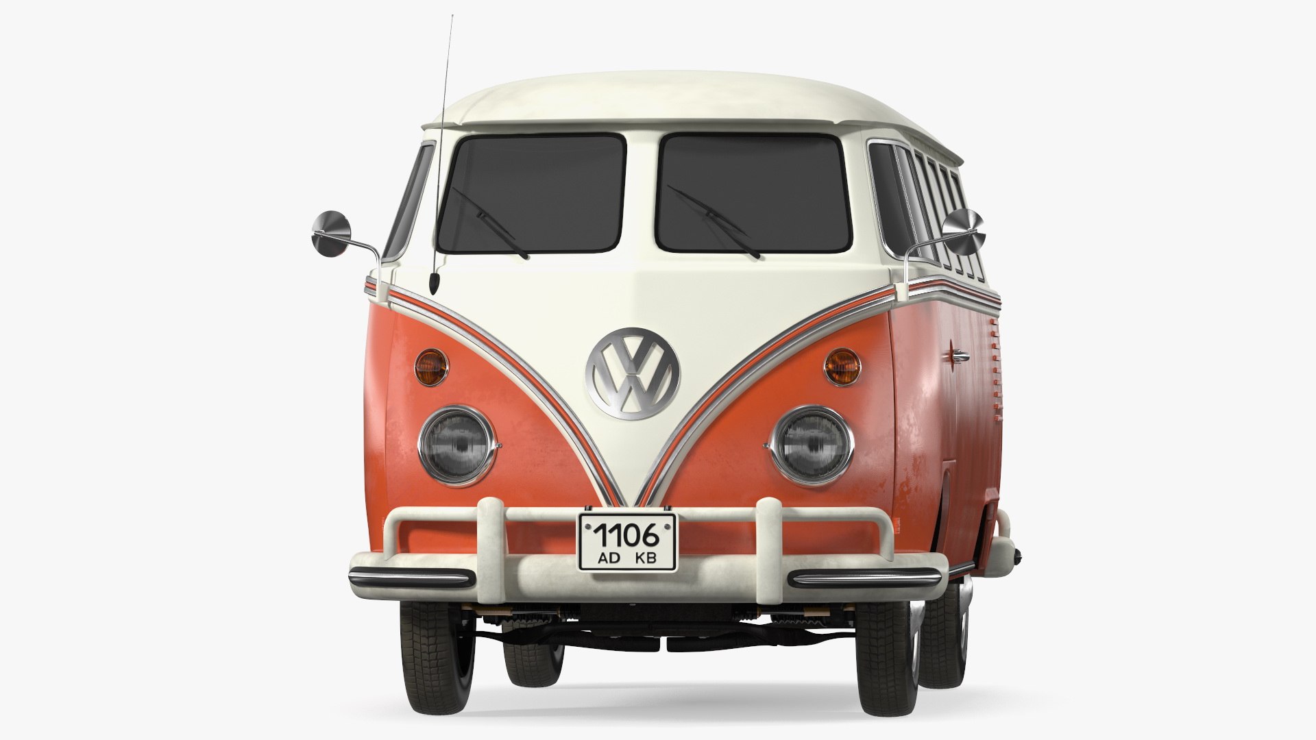 3D Volkswagen Type 2 Exterior Only - TurboSquid 1774597