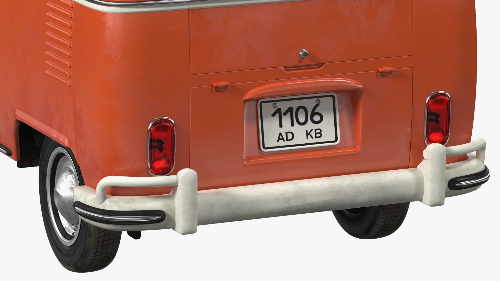 3D Volkswagen Type 2 Exterior Only - TurboSquid 1774597